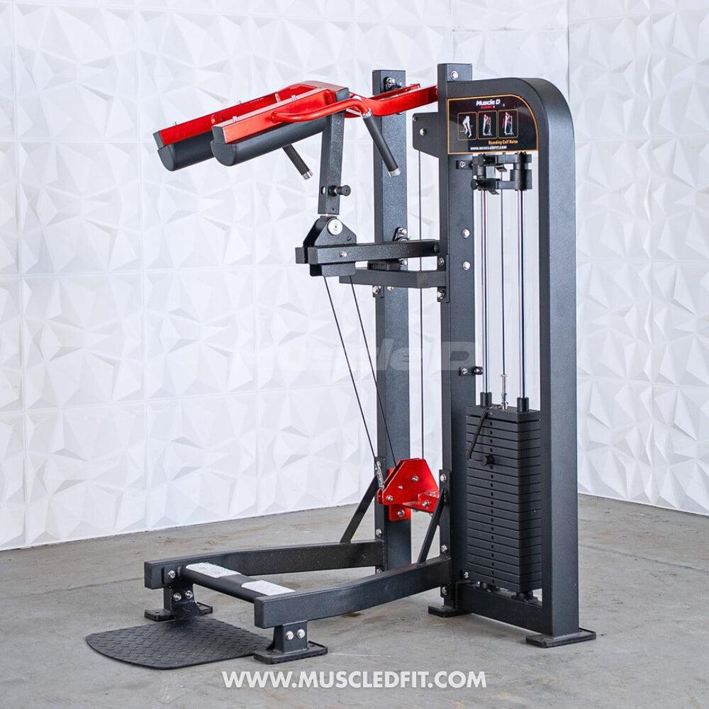 Muscle D Classic V2 Selectorized Standing Calf Raise Machine – Total ...